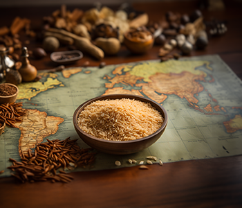 Seeing the World Through a Grain of Rice - India Gate